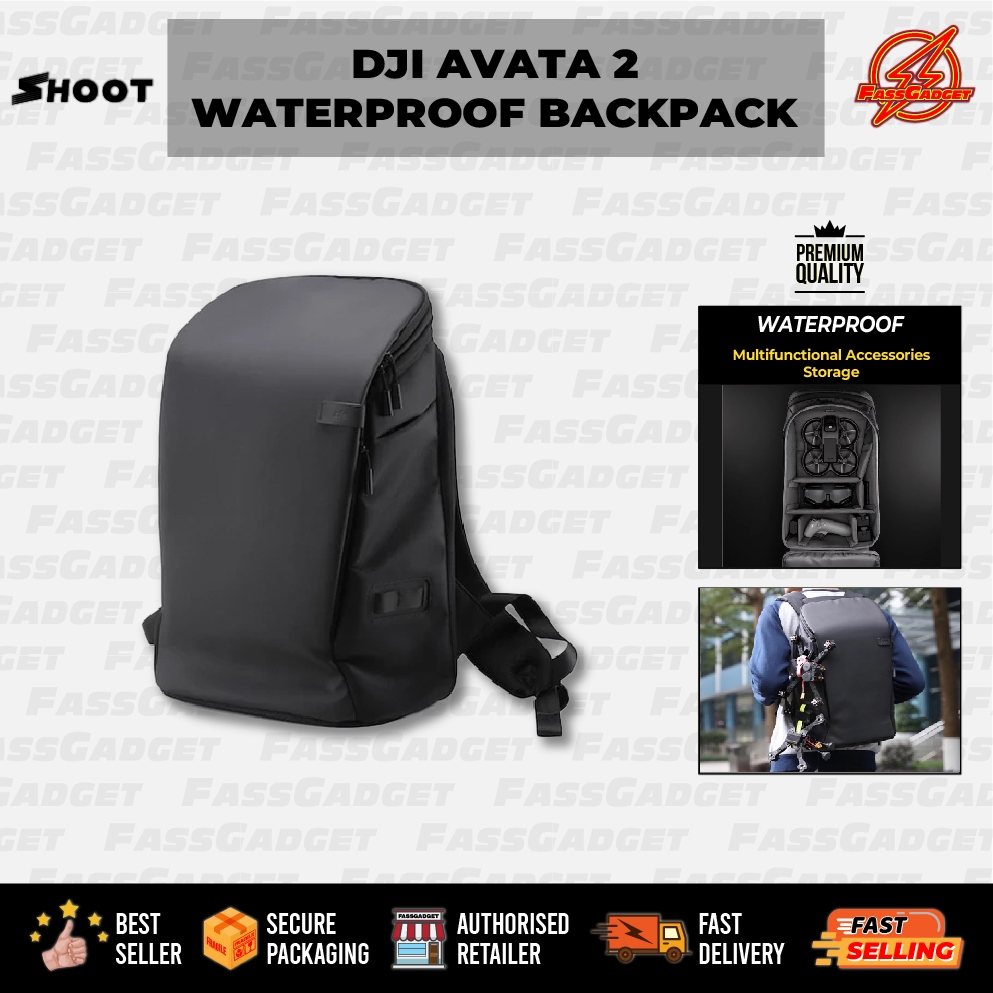 (READYSTOCK) DJI AVATA 2 WATERPROOF BACKPACK | Shopee Malaysia