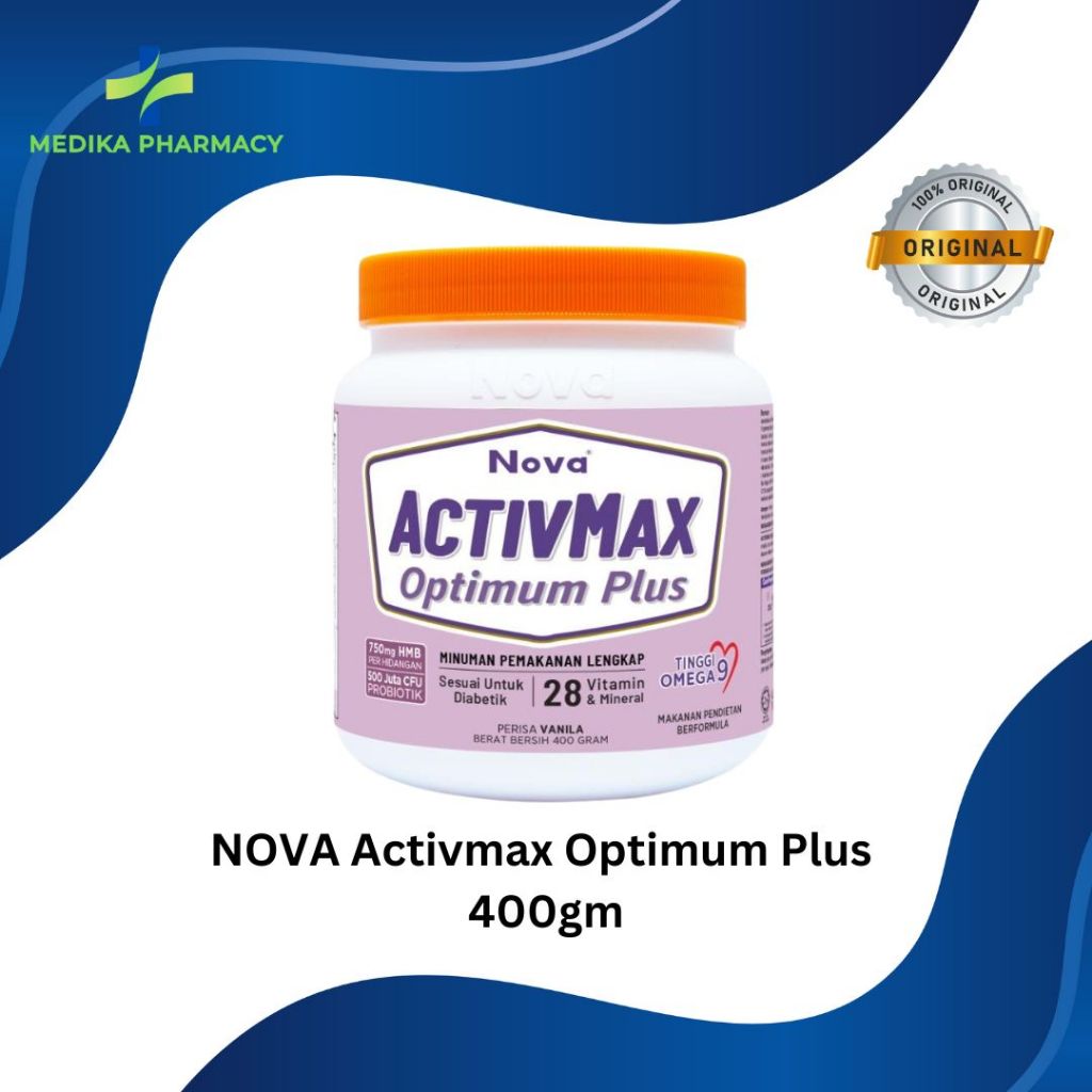 Nova Activmax Optimum Plus 400g | Shopee Malaysia