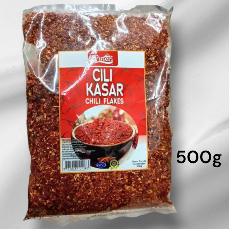 Puteri Chili Flakes Cili Kasar 500g | Shopee Malaysia