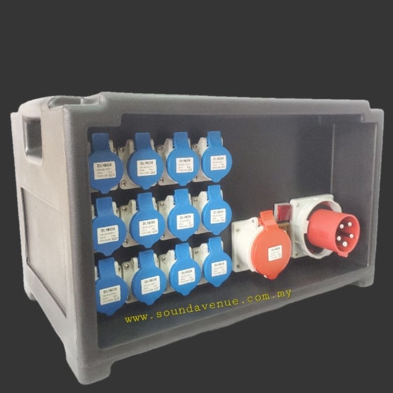 Powersav 63amp Portable Distribution Box DB Box With High Density ...