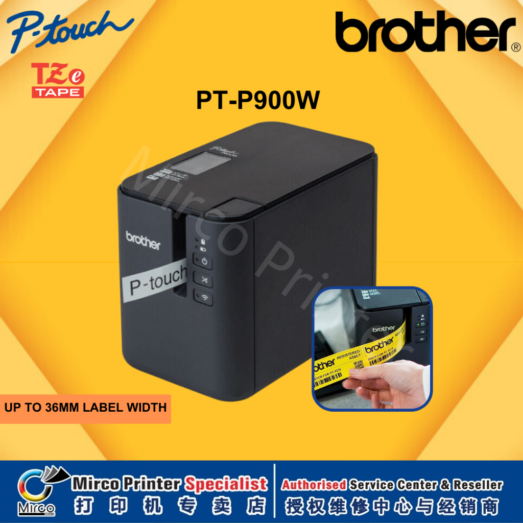 Brother PT-P900W Label Printer | Shopee Malaysia