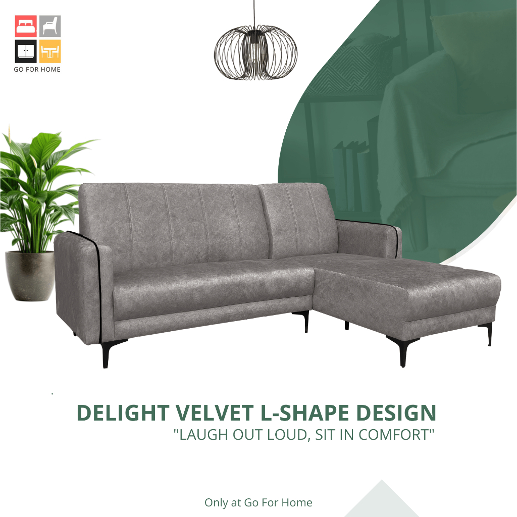 [GOFORHOME] PRE ORDER PARRA L-SHAPE SOFA (L SHAPE KIRI) | Shopee Malaysia