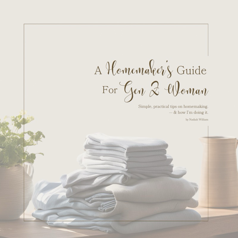 [PDF] A Homemaker’s Guide for Gen Z Woman, Simple, Practical Tips on ...