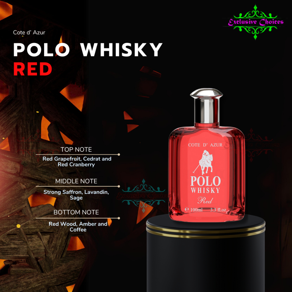 Polo Whisky BLUE Eau De Toilette Perfume | Shopee Malaysia