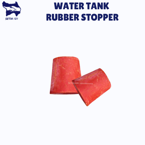 (CLEAR STOCK) GOOD QUALITY RED RUBBER STOPPER WATER TANK RUBBER / GABUS ...