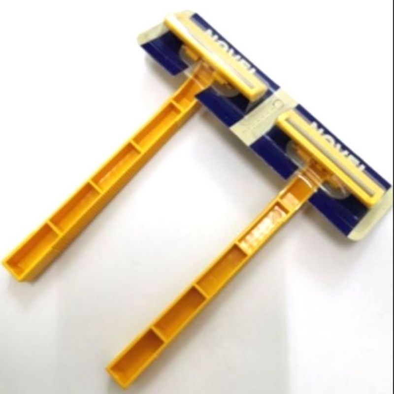 NOVEL PLATINUM Twin Blade Fixed Head Razor Pisau Cukur (1 Units ...
