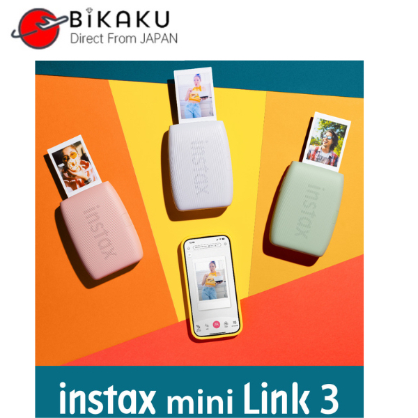 Fujifilm instax mini Link 3 Smartphone Printer / digital camera Printer ...