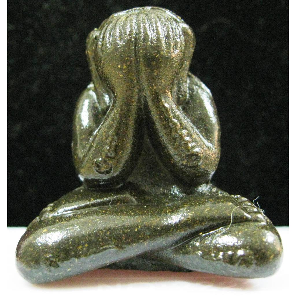 Pidta (Phrak Pahkawan) Phor Than Thit, Wat Machimaram. 2556 (Amulet ...