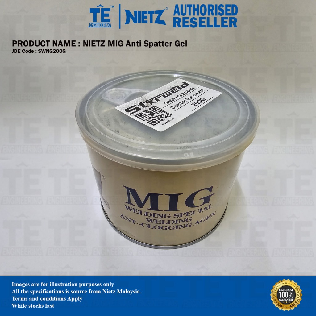 NIETZ Starweld MIG Welding Anti Spatter Gel 200gram | Shopee Malaysia