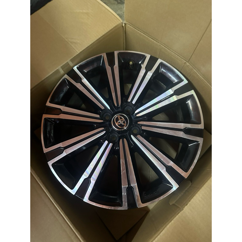 17INCH’ TOYOTA VIOS AC100 G SPEC ORIGNAL RIM 2023/2024 （SPARE TYRE ...