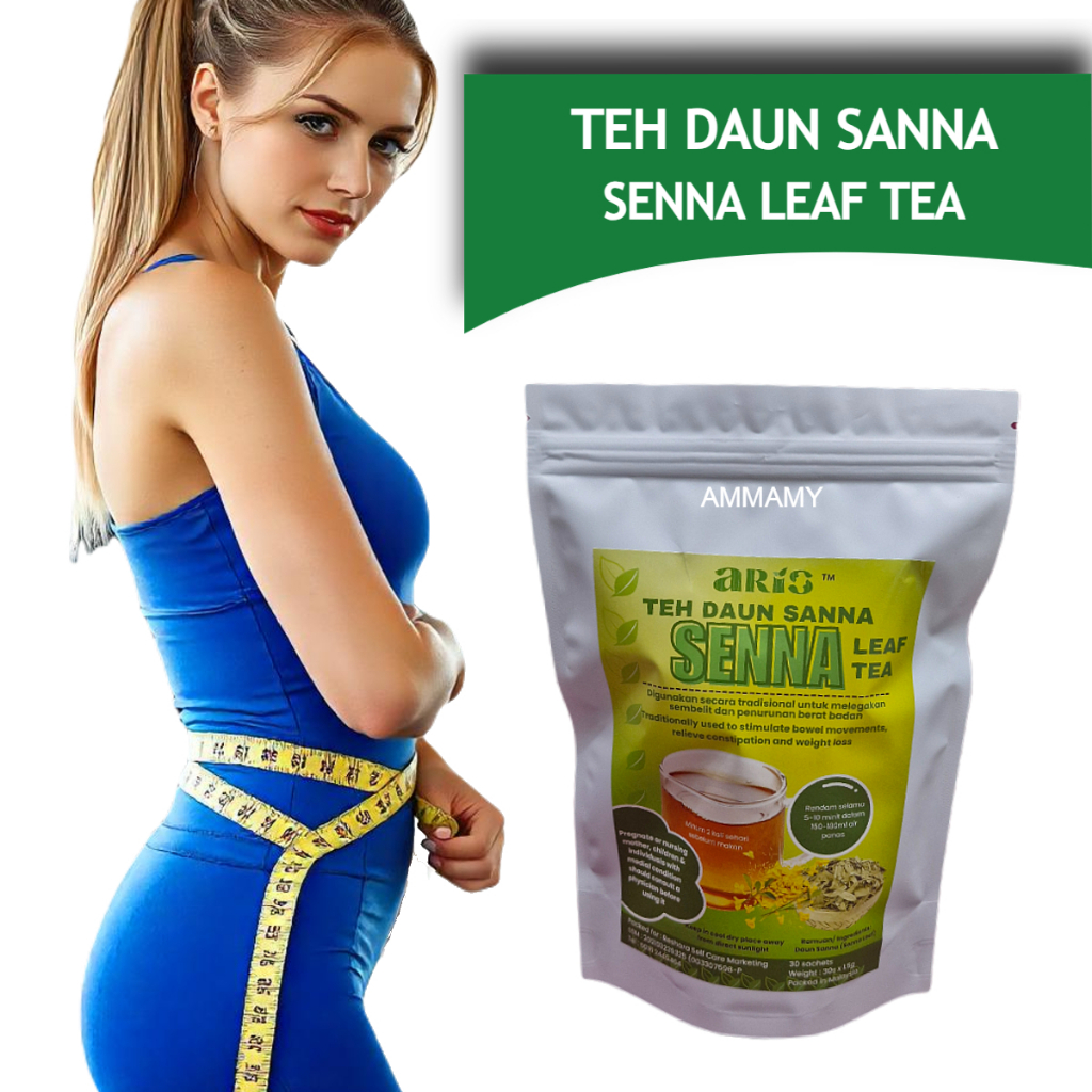 Aris Senna Tea Teh Sanna 30 Sachets Sembelit Constipation Weight Loss ...
