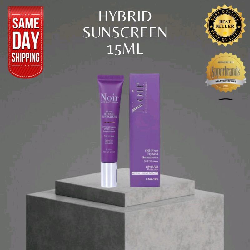 (ORIGINAL HQ) NOIR HYBRID SUNSCREEN SPF 50PA+++ | Shopee Malaysia