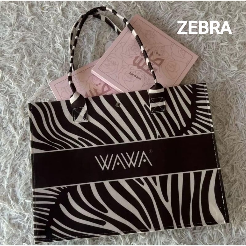 WAWA TOTE BAG (FELT MATERIAL) | Shopee Malaysia