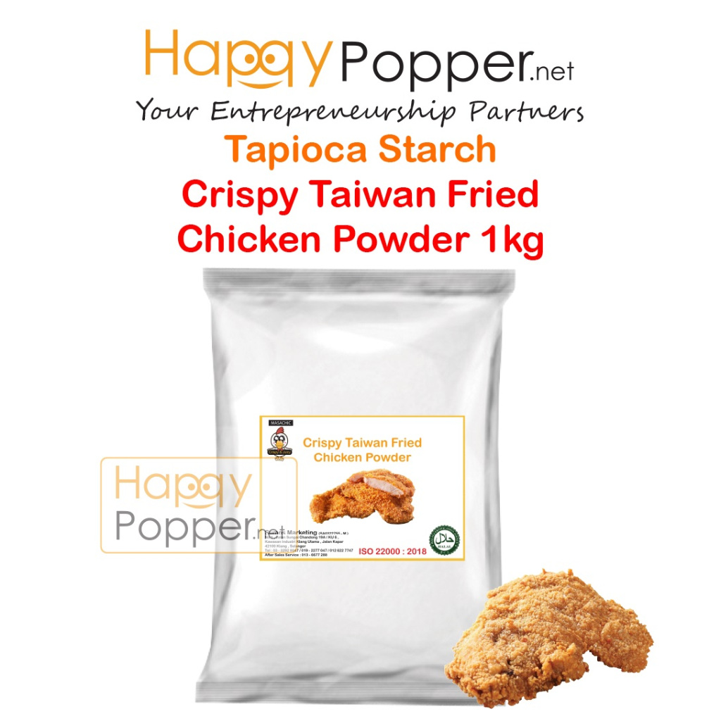 Happypopper Tapioca Starch Coarse Tepung Ayam Gunting 333 Ubi Kayu ...