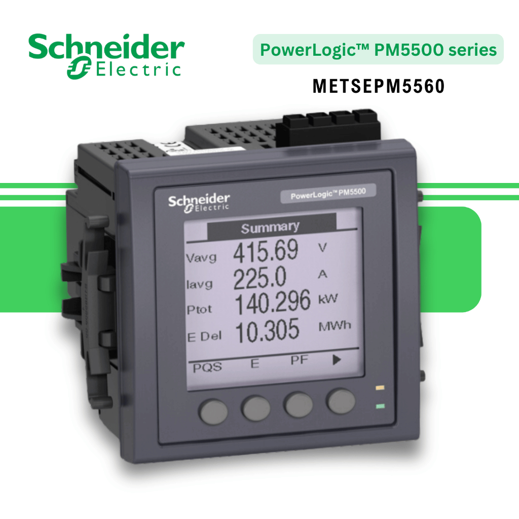 SCHNEIDER digital Power Meter METSEPM5560 dpm pm5500 pm5560 | Shopee ...