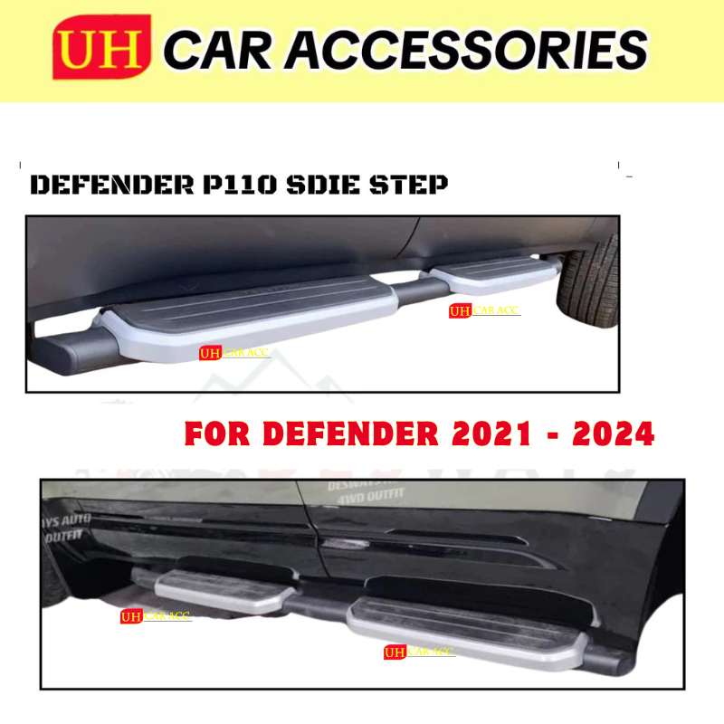 LAND ROVER DEFENDER 2021 - 2024 P110 SIDE STEP | Shopee Malaysia