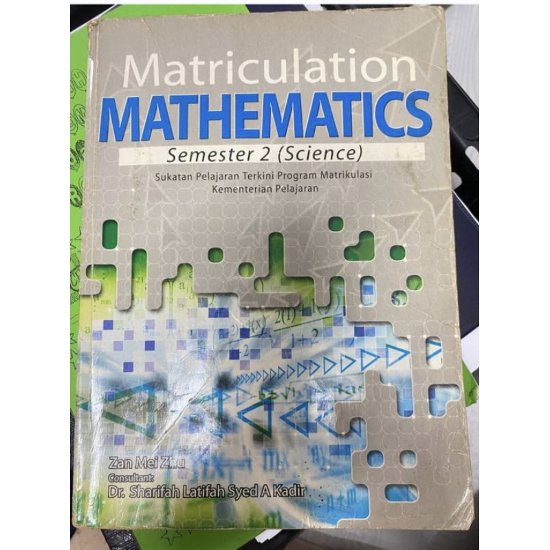 Matriculation Mathematics ( Preloved) | Shopee Malaysia
