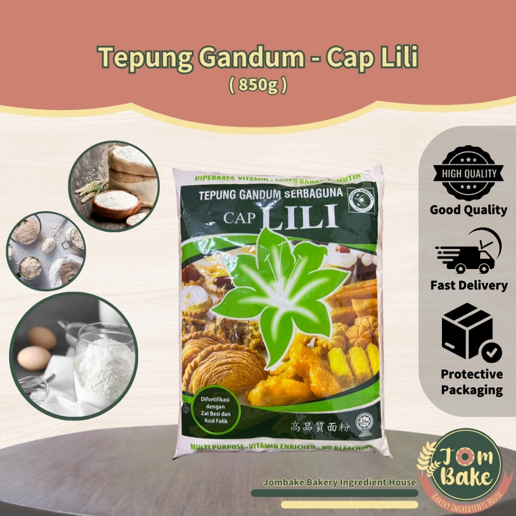 Tepung Gandum - Cap Lili [ 850g ] | Shopee Malaysia