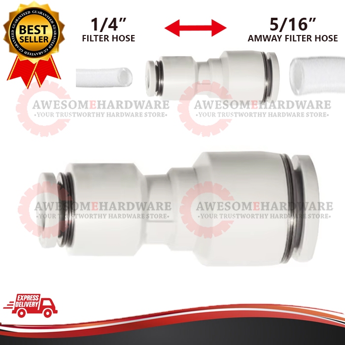6MM TO 8MM AMWAY ESPRING WATER FILTER ADAPTOR CONVERTOR UNION SOCKET ...