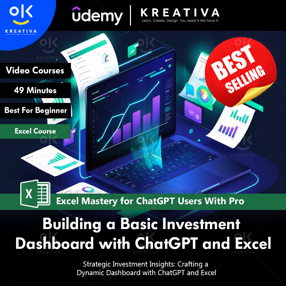 Excel+Chatgpt Course - Building a Basic Investment Dashboard with ChatGPT and Excel | Excel ...