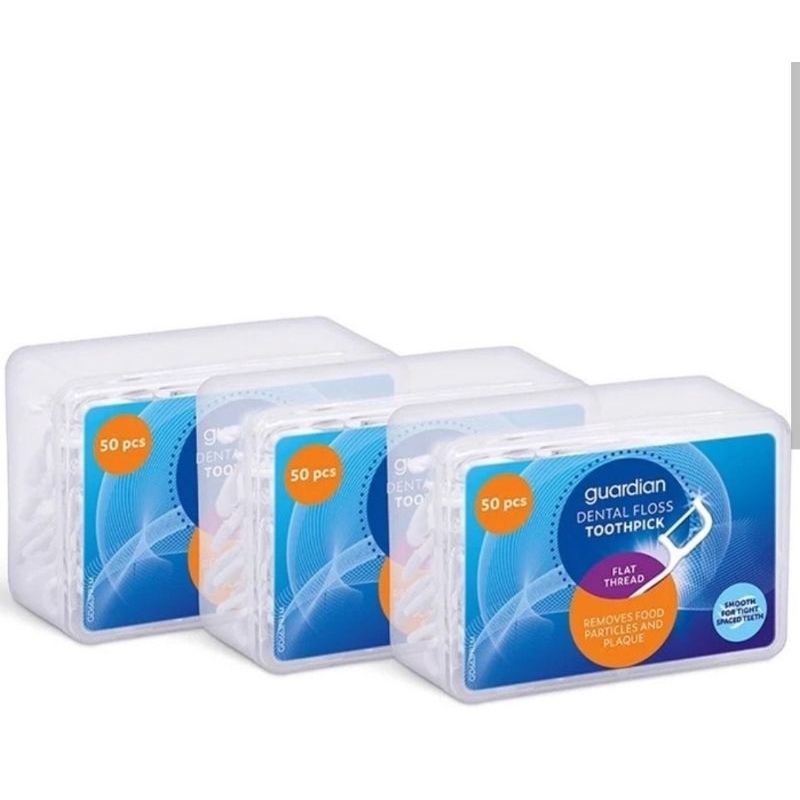 Guardian Dental Floss Toothpick 50s Pencungkil Gigi 50s Brush Pick 牙线棒 ...