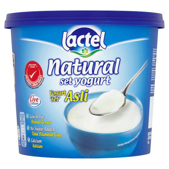 Lactel Fresh Asl Natural Set Yogurt 1.4 Kg | Shopee Malaysia