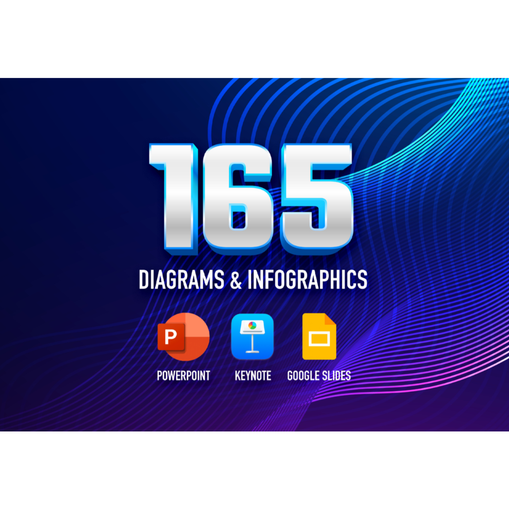 165 Presentation Templates Infographics Diagrams | Shopee Malaysia