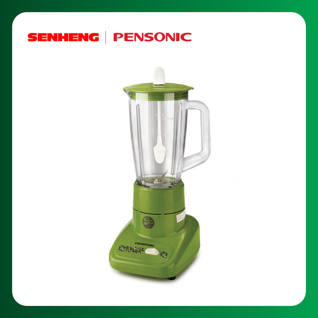 Pensonic Blender with Safety Motor - Green (1.0L) PB-3203L Pengisar ...