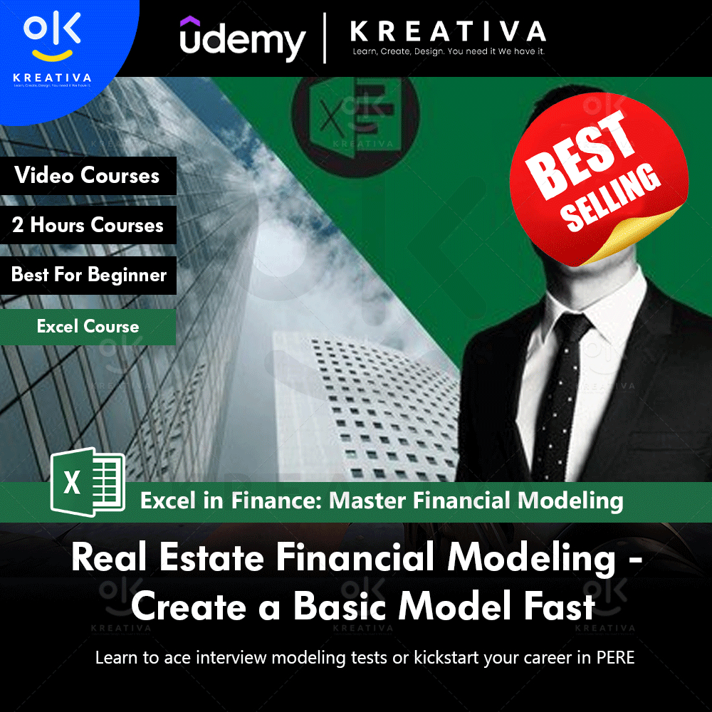 Excel Course - Real Estate Financial Modeling - Create a Basic Model Fast | Excel Course | Excel ...