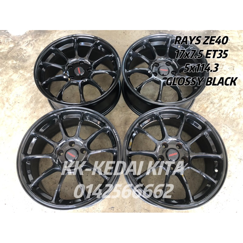 USED RIM RAYS ZE40 17 INCHI | Shopee Malaysia