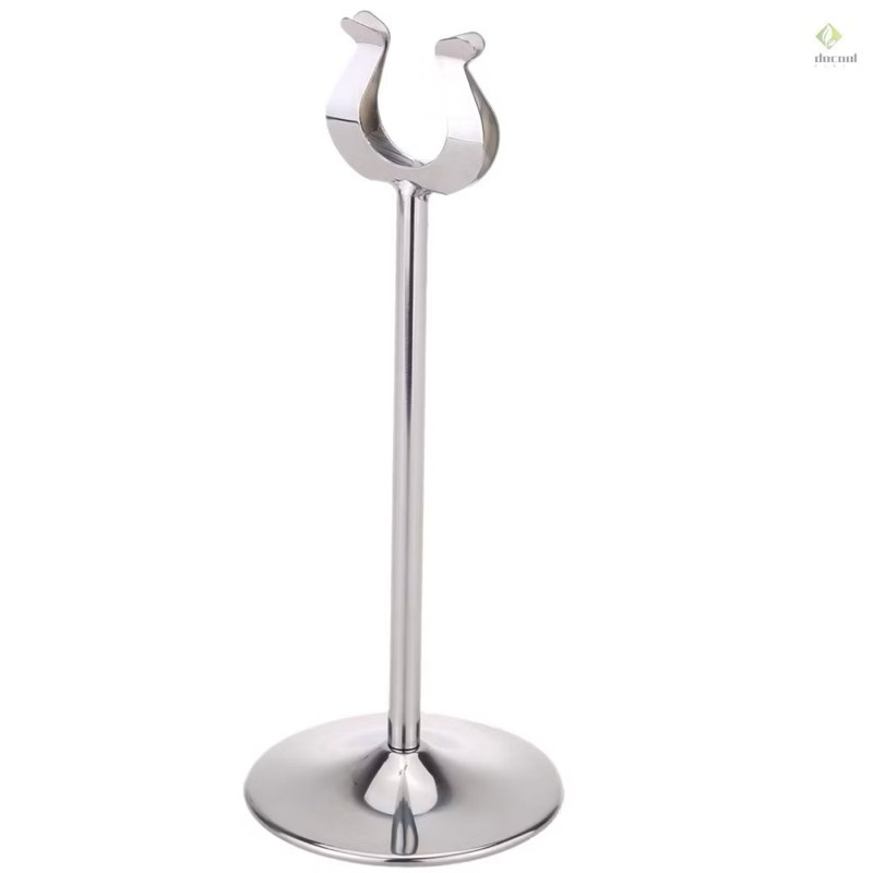 Stainless Steel U Shape Menu Card Display Stand Wedding Restaurant ...