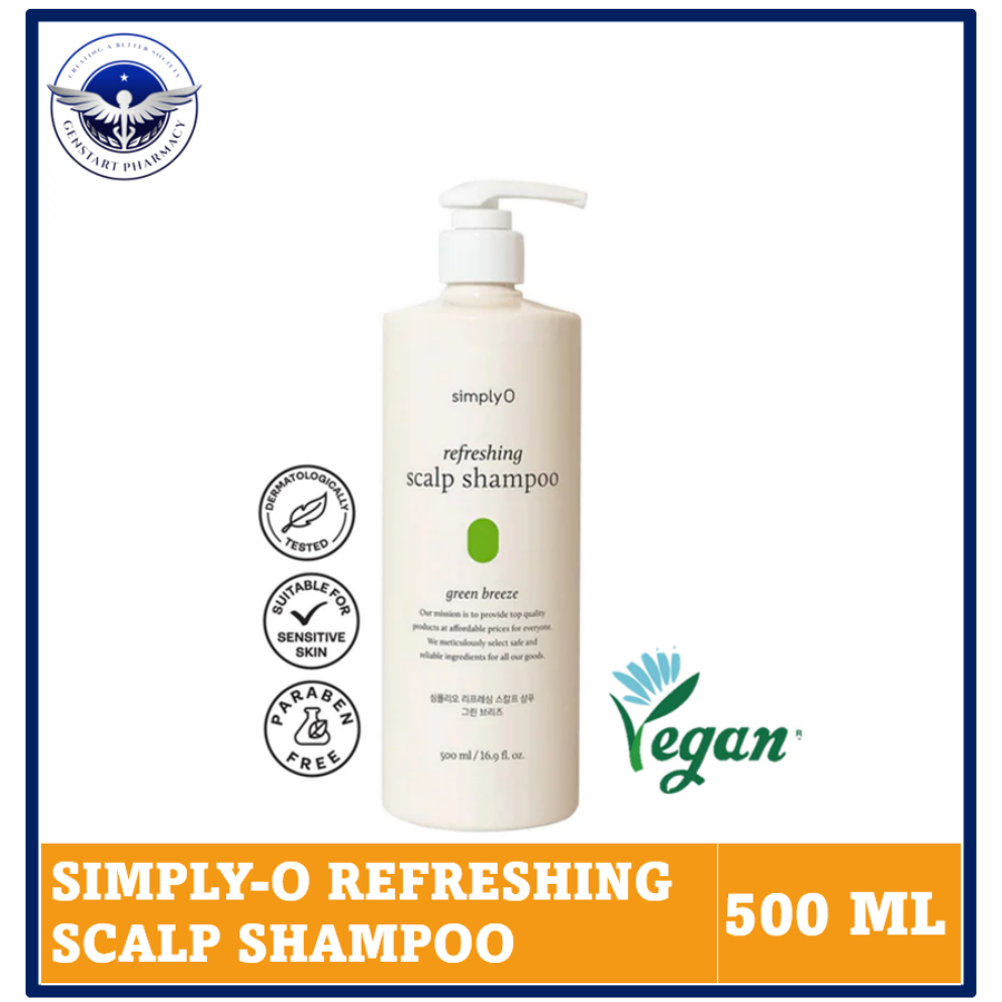 SIMPLYO REFRESHING SCALP SHAMPOO FOR SCALP CARE (500ML) WITH NO HARMFUL ...