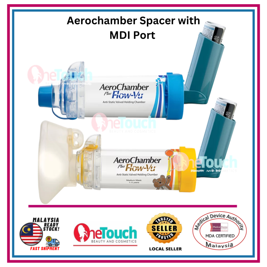 AEROCHAMBER SPACER WITH MDI PORT | Shopee Malaysia