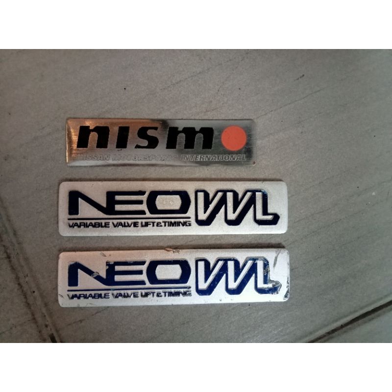 Original Neo VVL Nismo emblem used | Shopee Malaysia