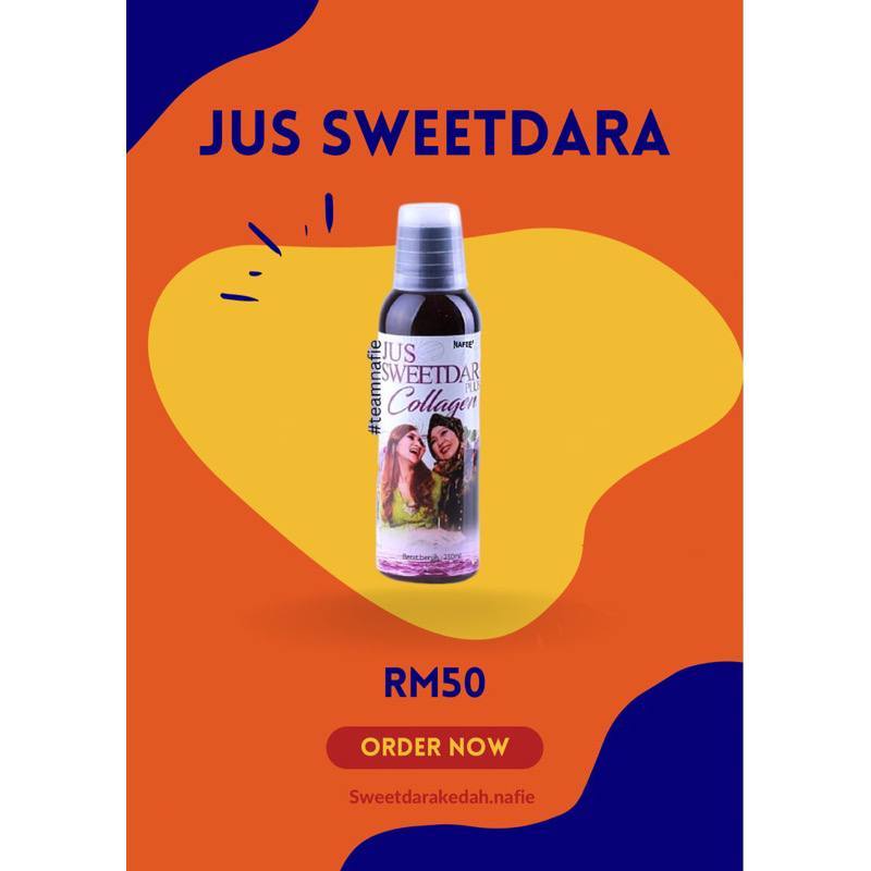 JUS SWEET DARA PLUS COLLAGEN KAK KM ORIGINAL HQ | Shopee Malaysia