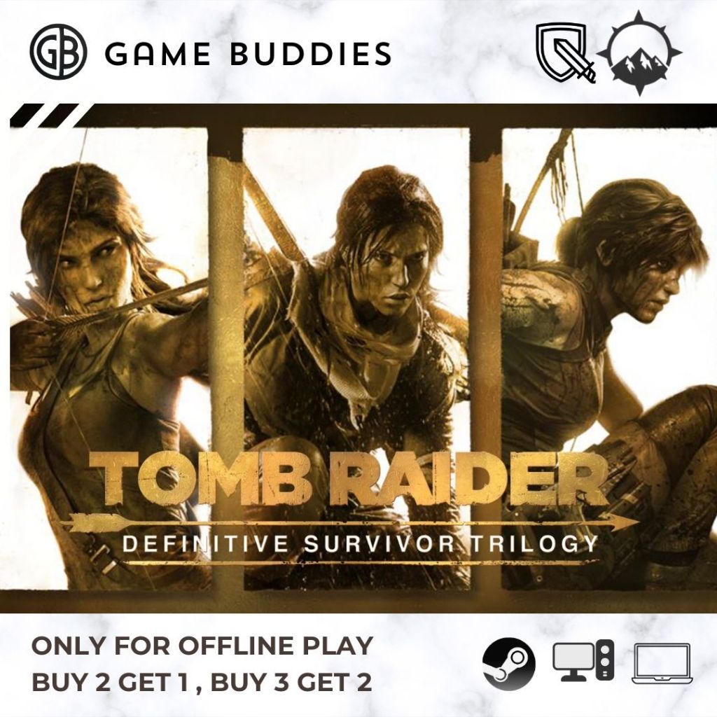 Tomb Raider Definitive Survivor Trilogy ( Offline ) Steam PC Original ...