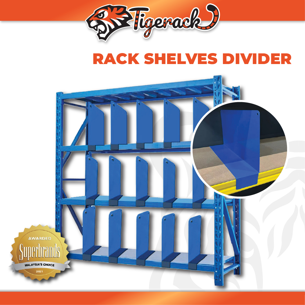 TIGERACK Rack Shelves Divider Boltless Rack Divider Storage Rack ...