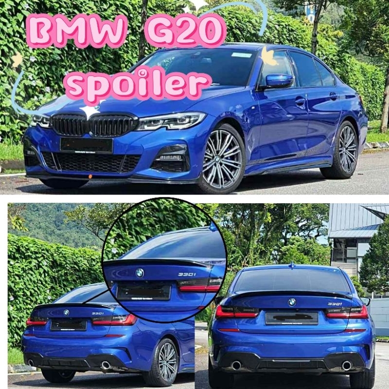 BMW G20 rear spoiler ABS mp spoiler bmw g20 m bmw lci body part ...