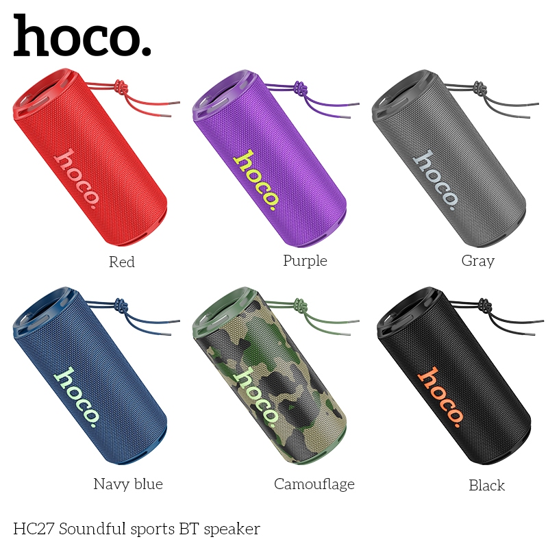 HOCO. HC27 Wireless Sports 16W Speaker (Supports TF, USB, AUX) | Shopee ...
