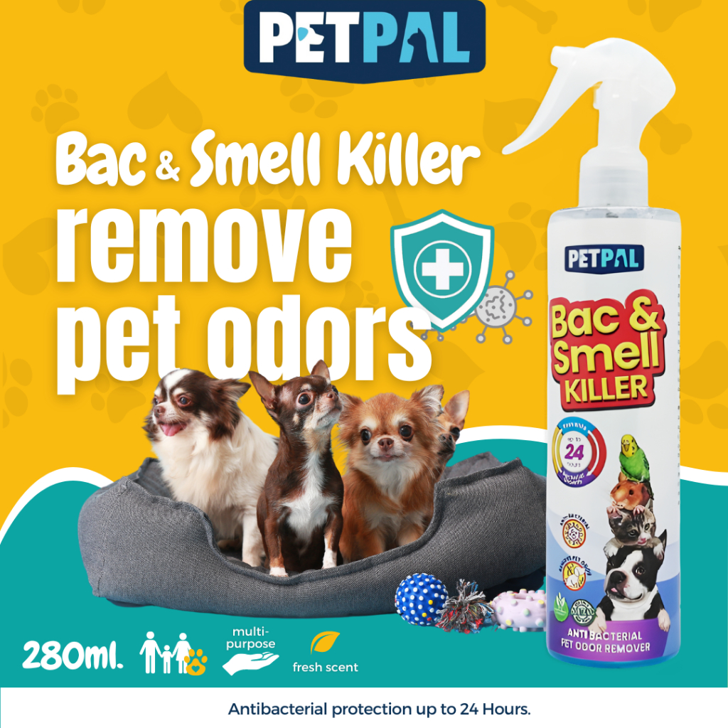 Petpal® Bac & Smell Pet Odor & Urine Smell Remover Spray | Kill ...