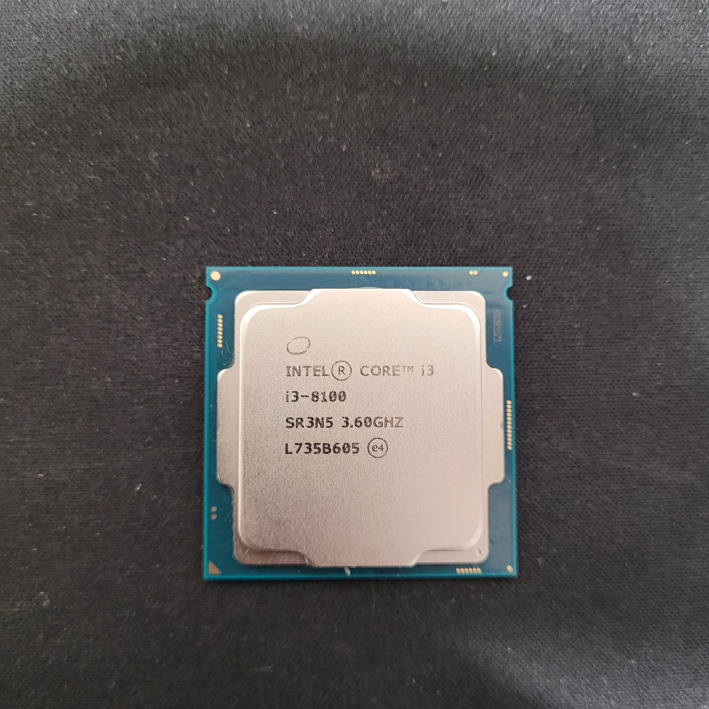Used Intel Core i3 8100 Processor LGA 1511 (6M Cache, 3.60 GHz ...