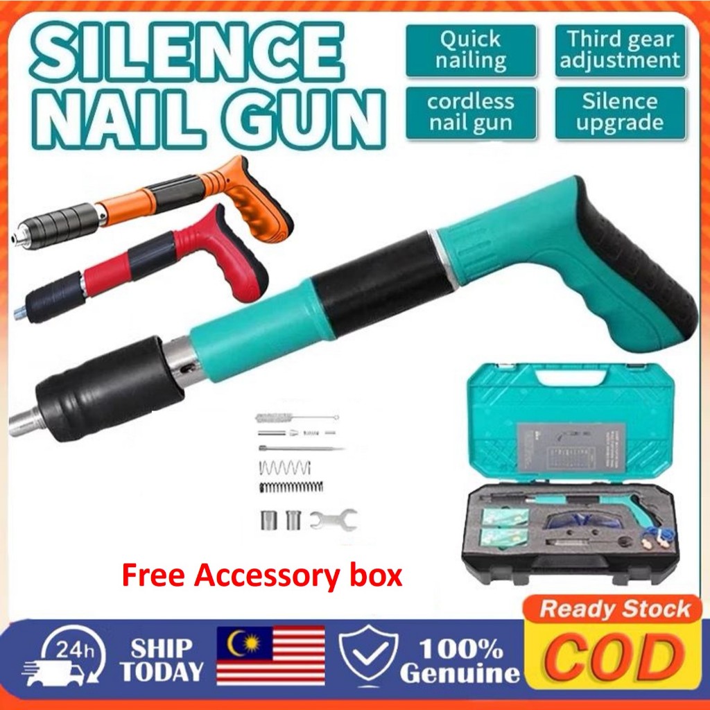 [FULL CARTON BOX]🔥Cheapest Price🔥Round Steel Nails Electric Nail Gun ...