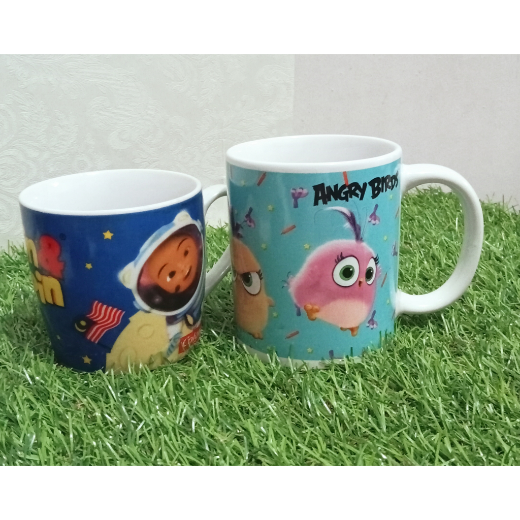 COLGATE ANGRY BIRDS UPIN IPIN CERAMIC MUG | Shopee Malaysia