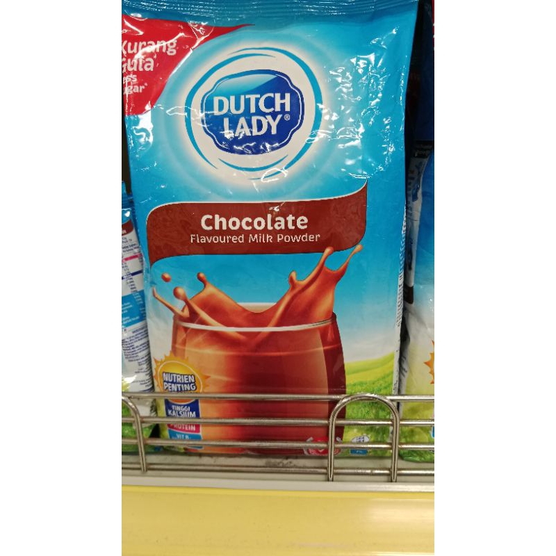 Dutch Lady Chocolate Flavoured Milk Powder 350g 600g 900g | Shopee Malaysia