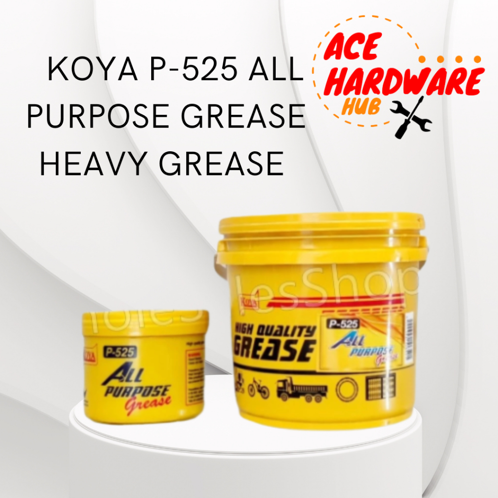KOYA P-525 ALL PURPOSE GREASE HEAVY GREASE MINYAK GREASE SERBAGUNA MINYAK PELINCIR 润滑脂 牛油 ...