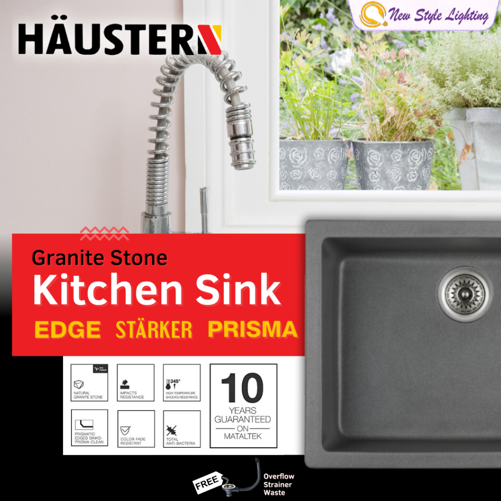 HAUSTERN EDGE PRISMA STARKER METALTEK Granite Rock Stone Ceramic ...