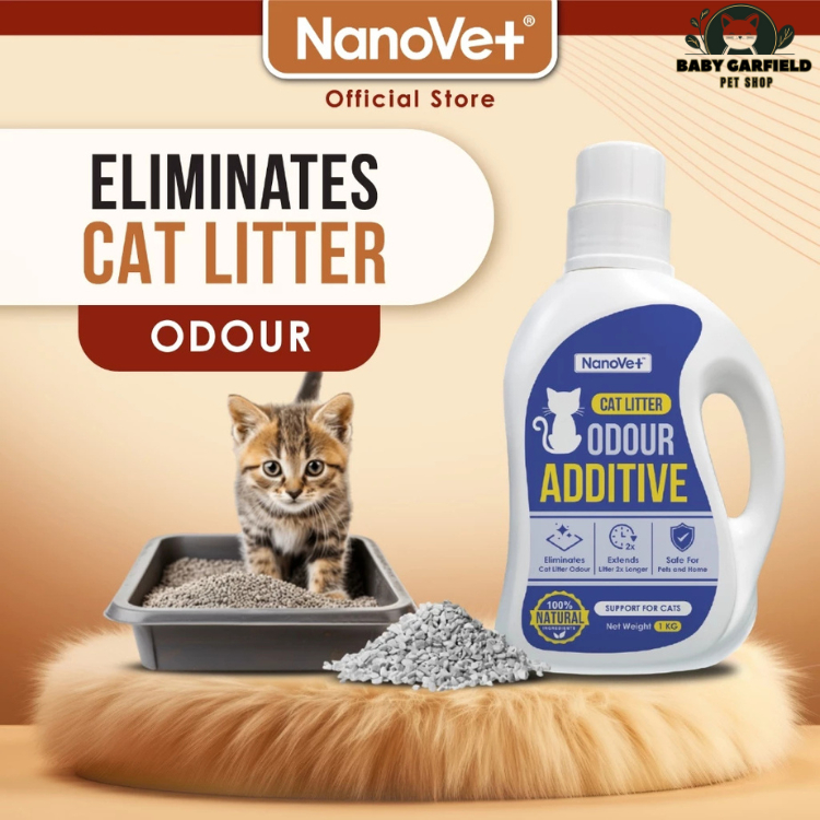 NANOVET CAT LITTER ODOUR ADDITIVE 1KG | Shopee Malaysia
