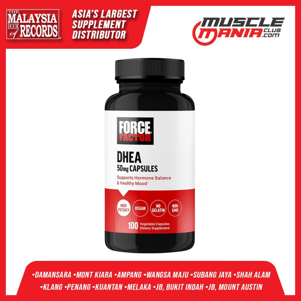 FORCE FACTOR DHEA 50mg (100’s) | Shopee Malaysia
