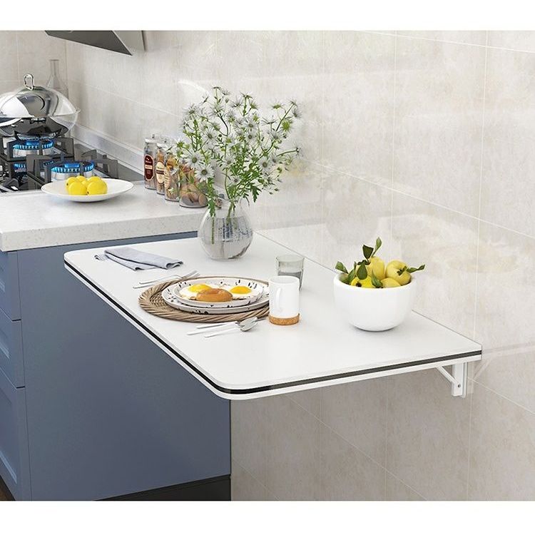 Wall-mounted dining table, wall-mounted folding table, small apartment ...