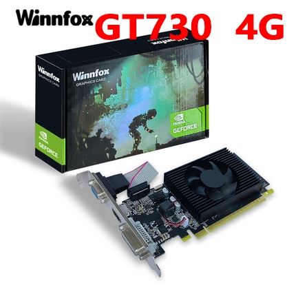 Winnfox GT 730 2GB 4GB DDR3 Low Profile Graphics Card HDMI DVI VGA ...